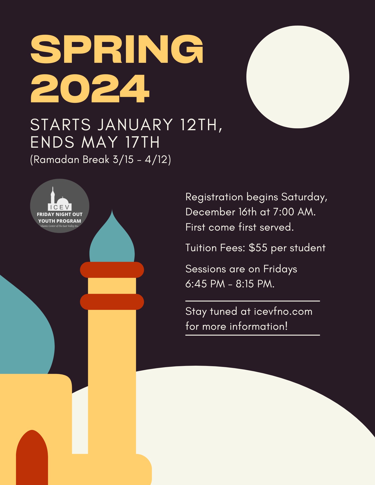 FNO Spring 2024 Registration is Open! | Friday Night Out Youth Program